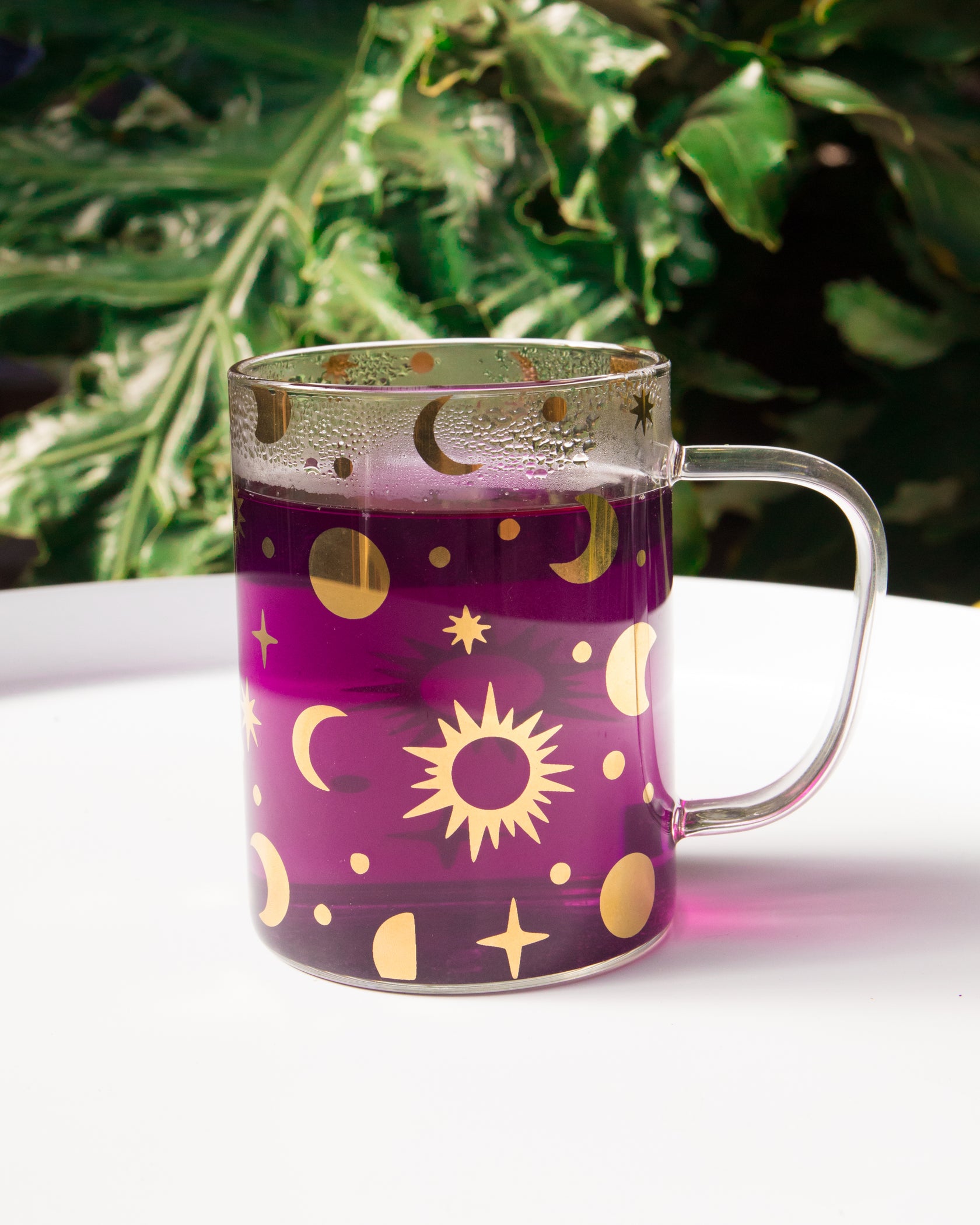 Galactic Glass Mug – Moon Body Soul