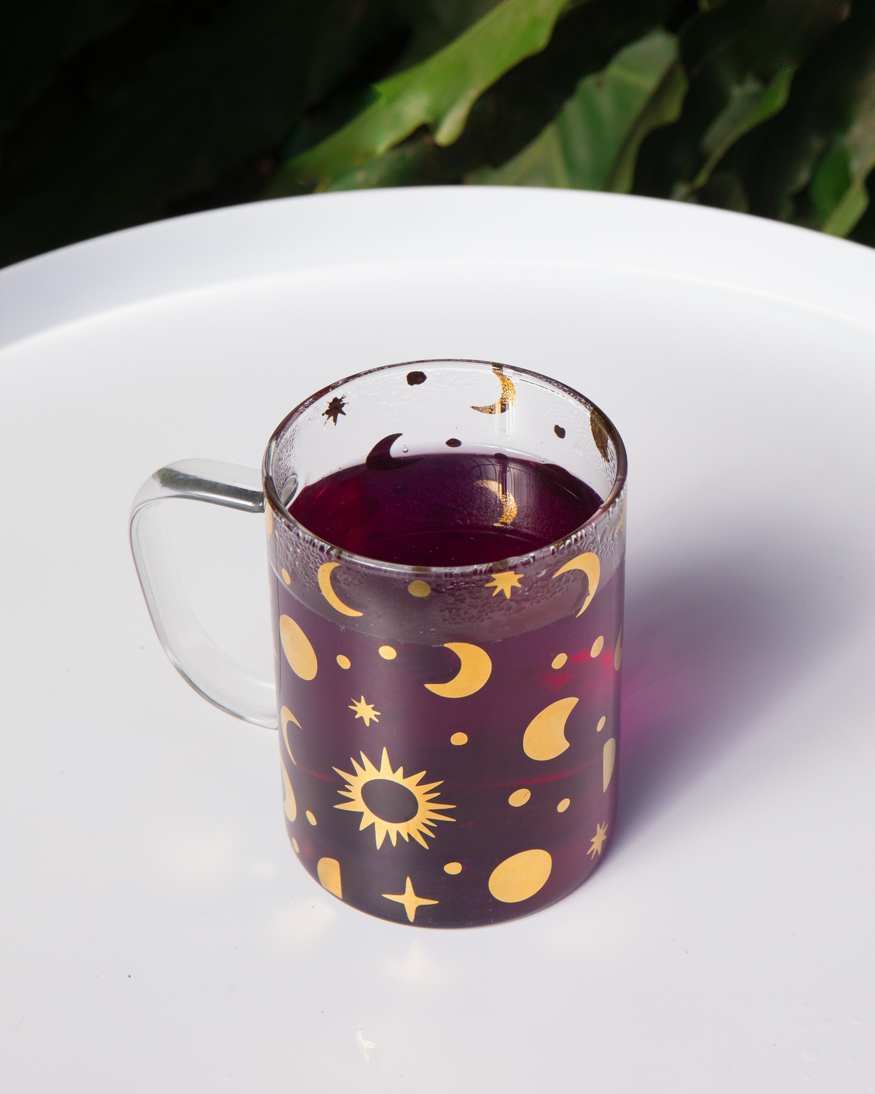 Galactic Glass Mug – Moon Body Soul