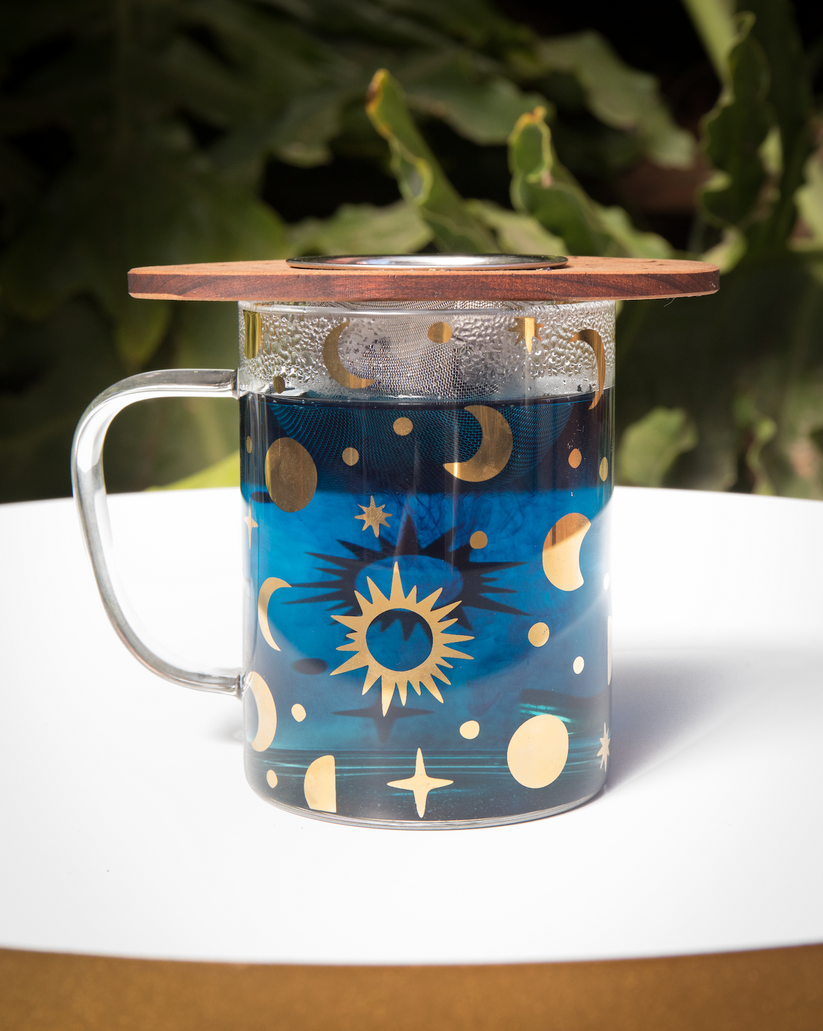 Galactic Glass Mug – Moon Body Soul